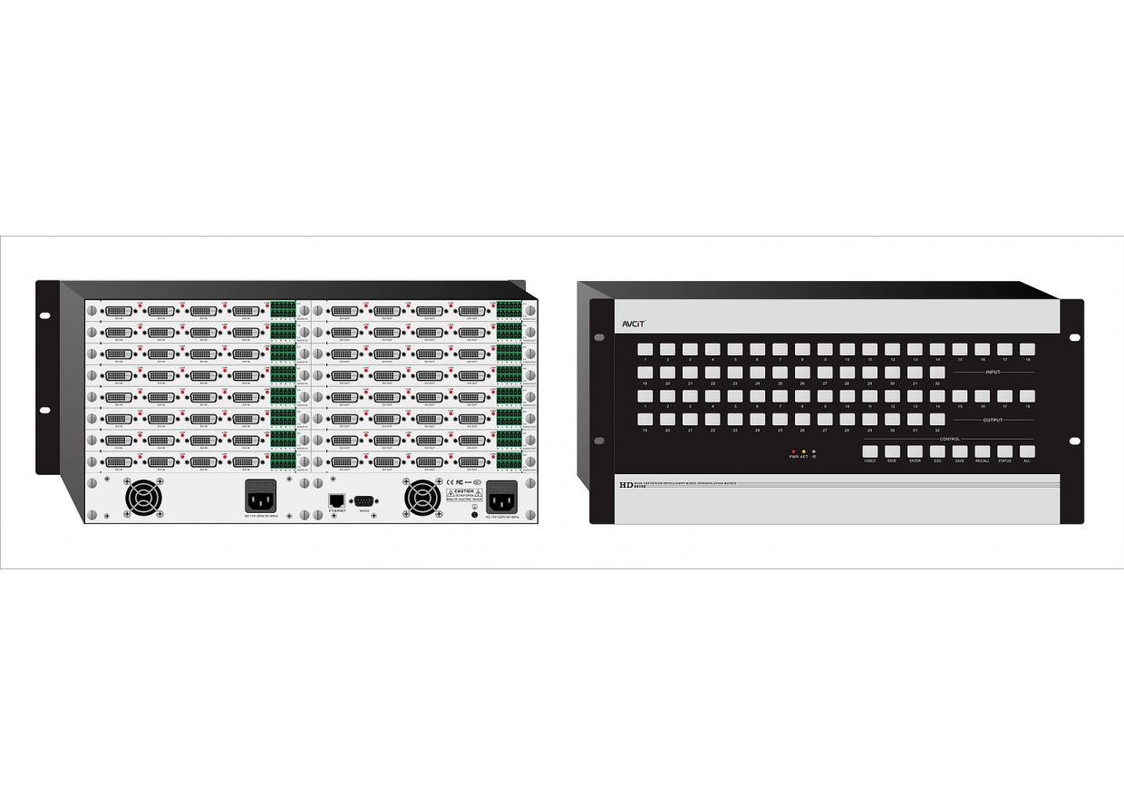 2K Modüler Matrix Switcher